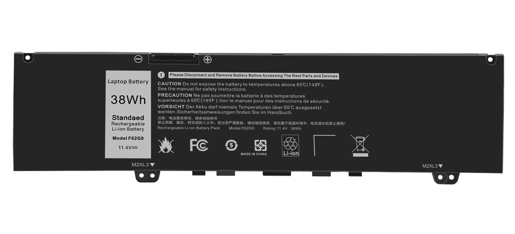 BATERIA DELL INTERNA F62G0 RPJC3 INSPIRON 13 7000 2-in-1 7373 7386 737 ...