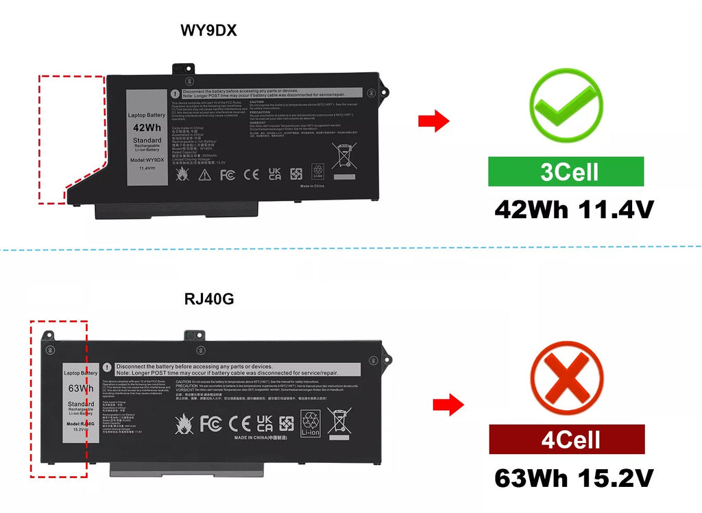 BATERIA DELL LATITUDE 5420 5520 | WY9DX | 42Wh – Laptop Center