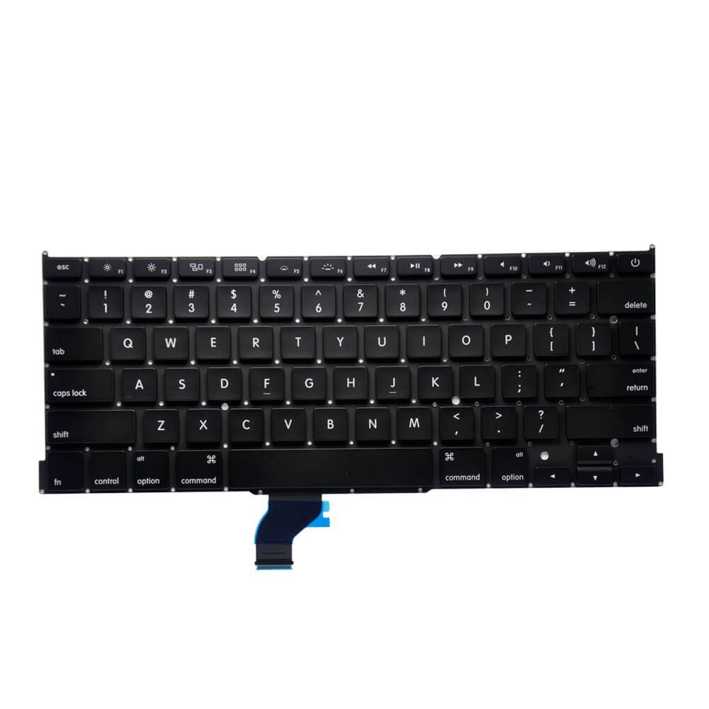 TECLADO APPLE MACBOOK PRO 13" A1502 Retina ME864 ME865 ME866 2013 INGL ...